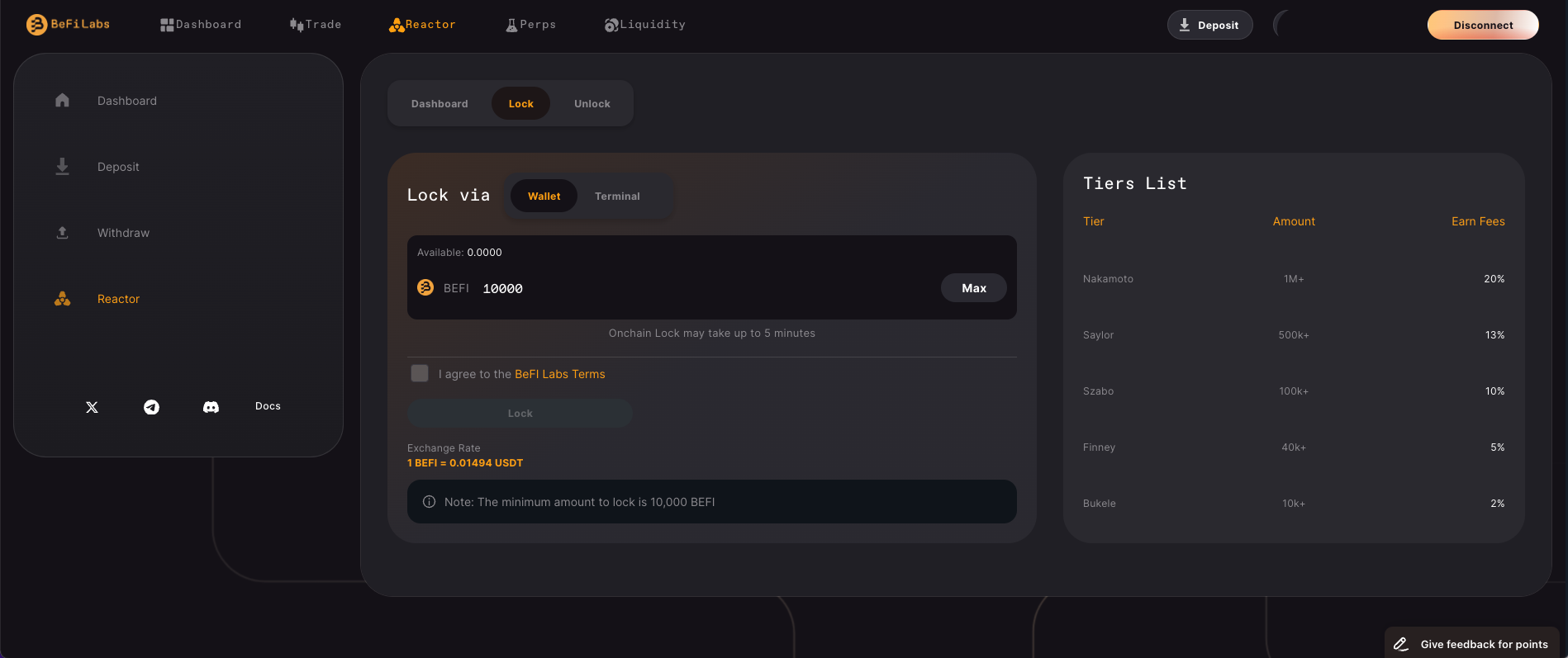 A Friendly Guide to the BeFi Reactor for Stakers - Befi Labs Blog